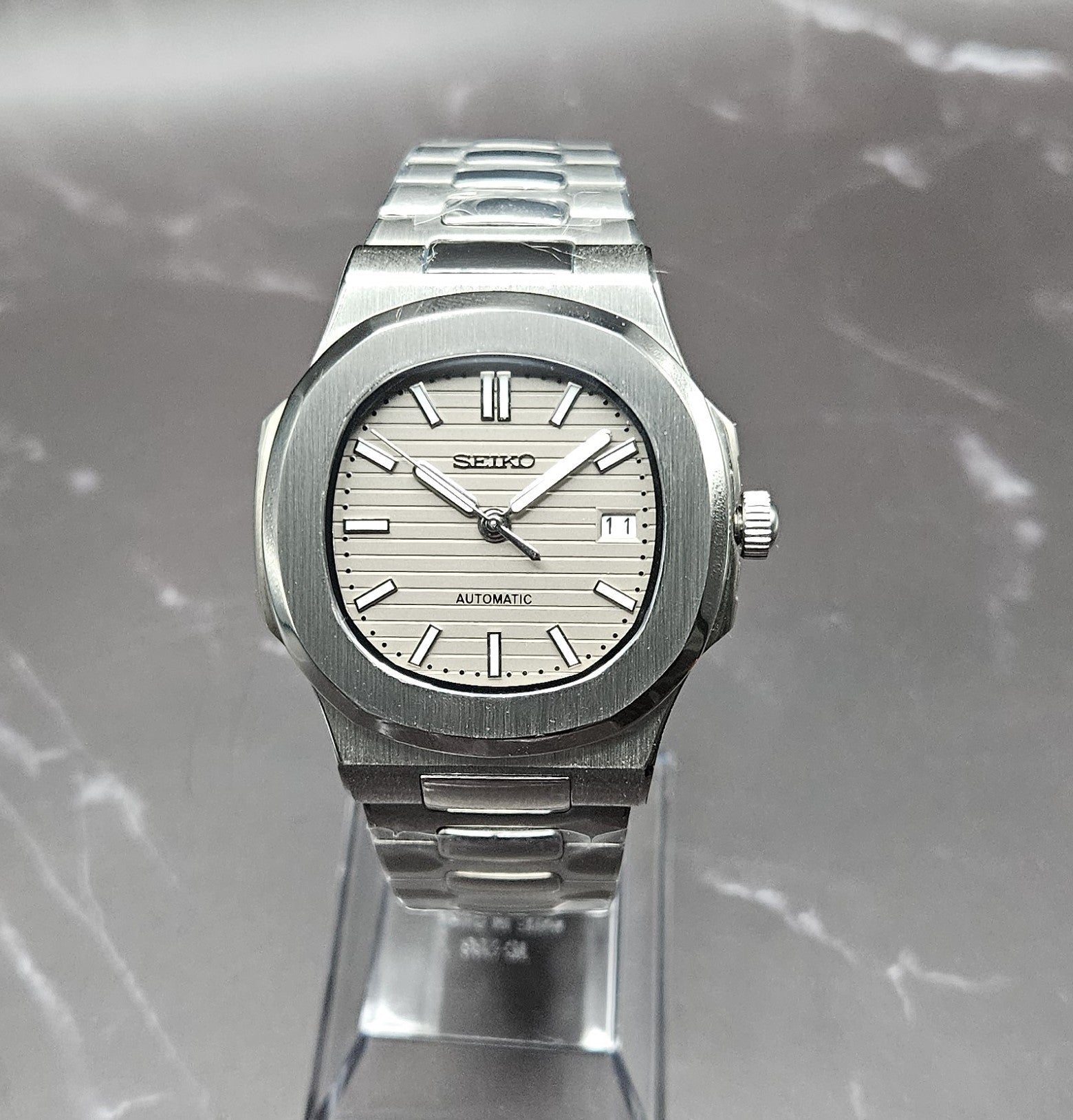 Nautilus Homage Watch Various Dial Colors – Sunshine Custom Watch